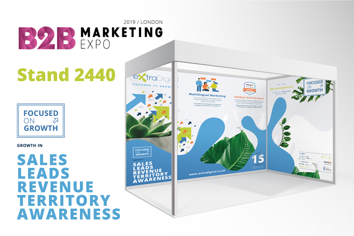 ExtraDigital at the B2B Marketing Expo