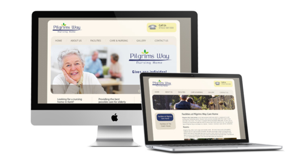 Website Design for Pilgrims Way Nursing Home